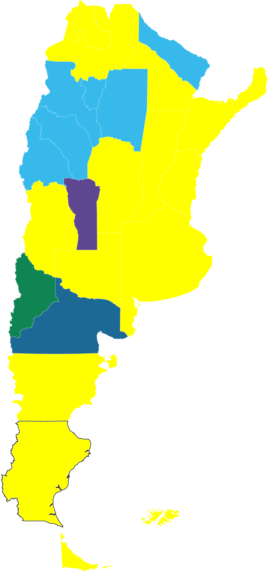 Tucumán Noticias Agencia De Noticias Así Quedó El Mapa De La